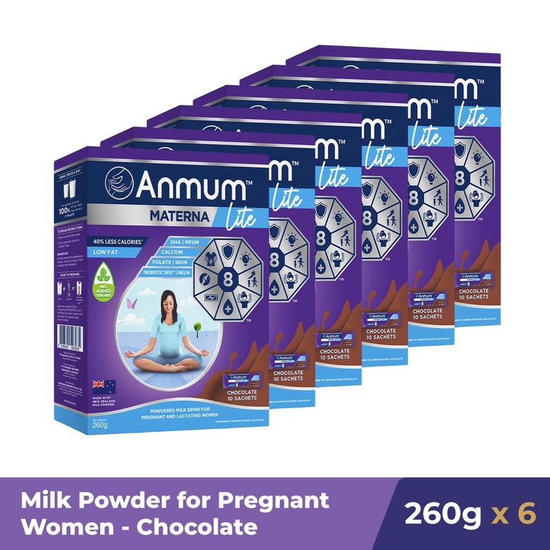 Anmum Materna Pregnancy Milk Powder Lite Choco 260g x6 - TikTok Shop ...