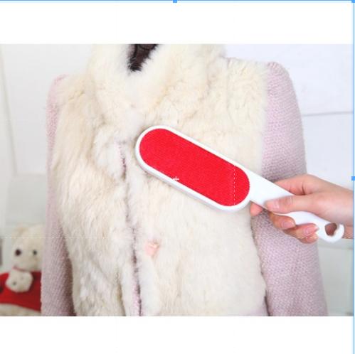 Double-sided electrostatic brush with handle dust removal brush ...