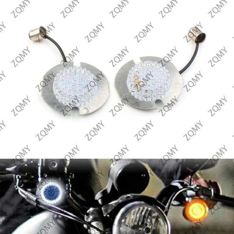1Pair Motorcycle 1157 LED Turn Signal Light Indicator Insert - TikTok ...