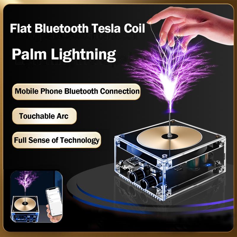 Gegelung Tesla dengan Bluetooth untuk muzik, Kilat Buatan, hadiah ...