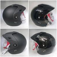 Jual Helm KYT Forza Solid Original Helm Half Face Kaca Bening Single ...
