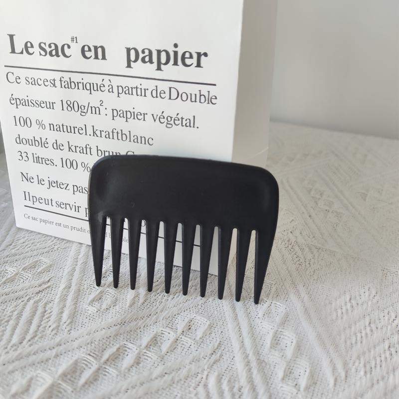 Wide Tooth Comb, Portable Anti-static Comb for Human Hair Synthetic ...
