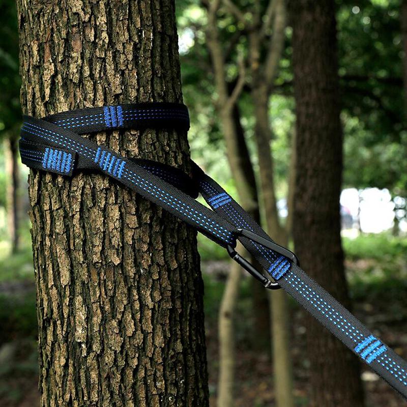 2Pcs Heavy Duty 3M Hammock Strap Tree Hanging Belt Outdoor Camping ...