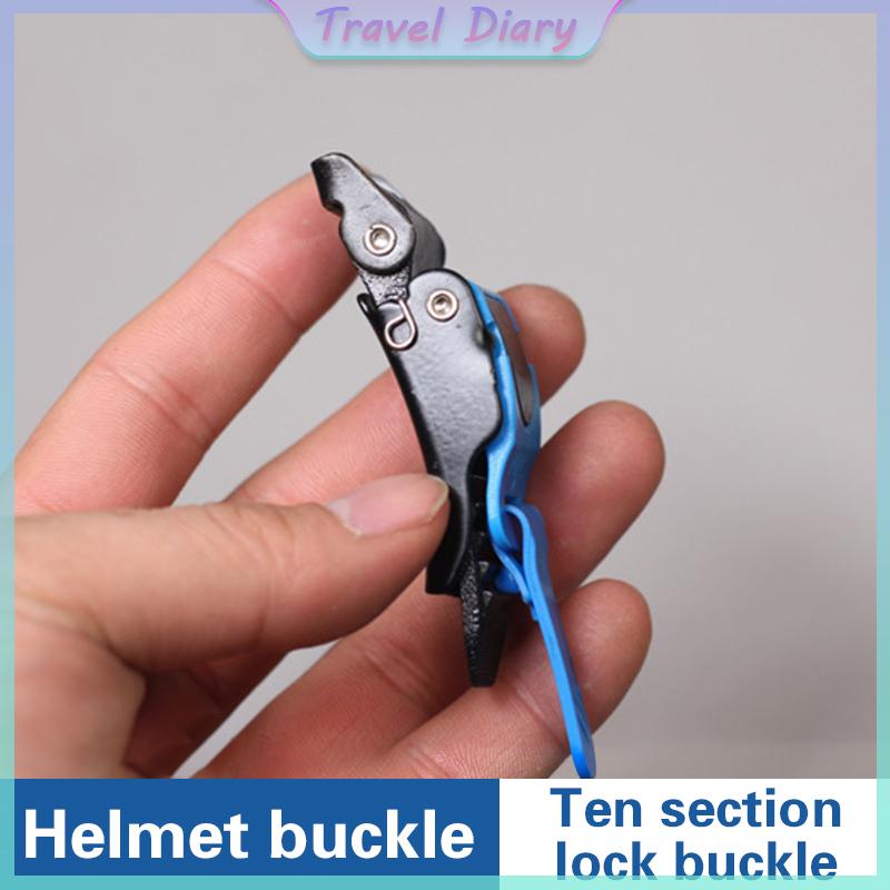 Motorcycle Helmet Buckles Chin Strap Speed Sewing Clip Bicycle - TikTok ...
