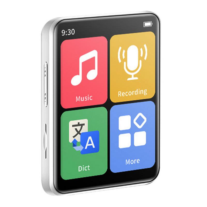 Mini Portable MP3 Player Bluetooth Small Music Player Touch Screen ...