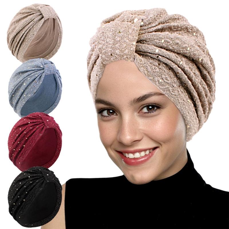 Topi Wanita, Berlabuci, Kain Kedut, Topi Tudung Simpul, Tudung - TikTok ...