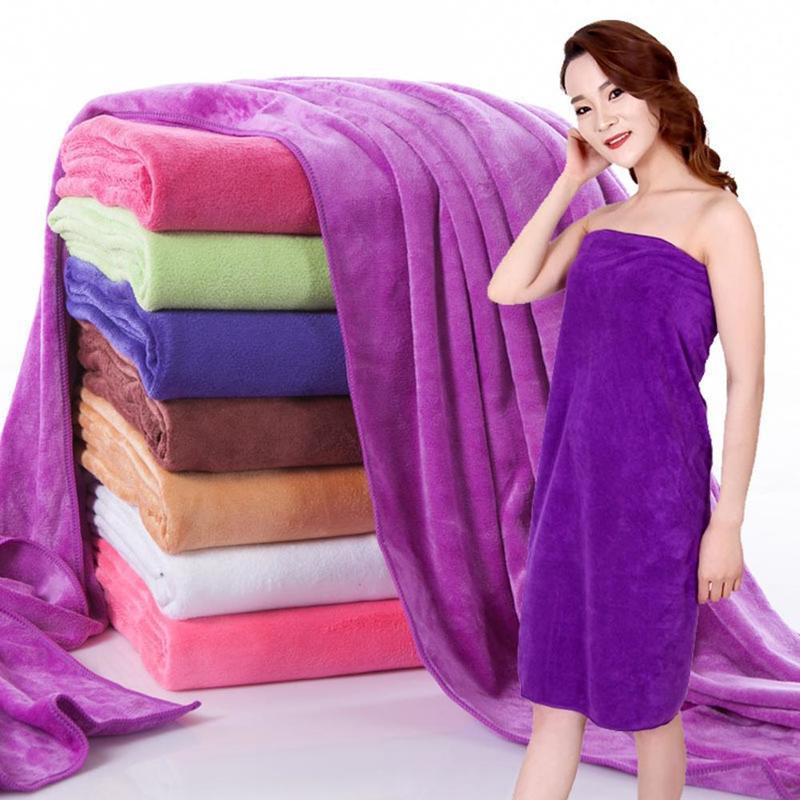 Tuala Mandi Lembut Microfiber, Saiz Besar (70x140cm), Penyerap - TikTok ...
