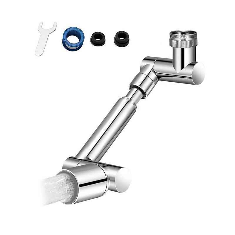 Retractable Multifunctional Extension Tap, 1440° Rotating Bathroom Tap ...