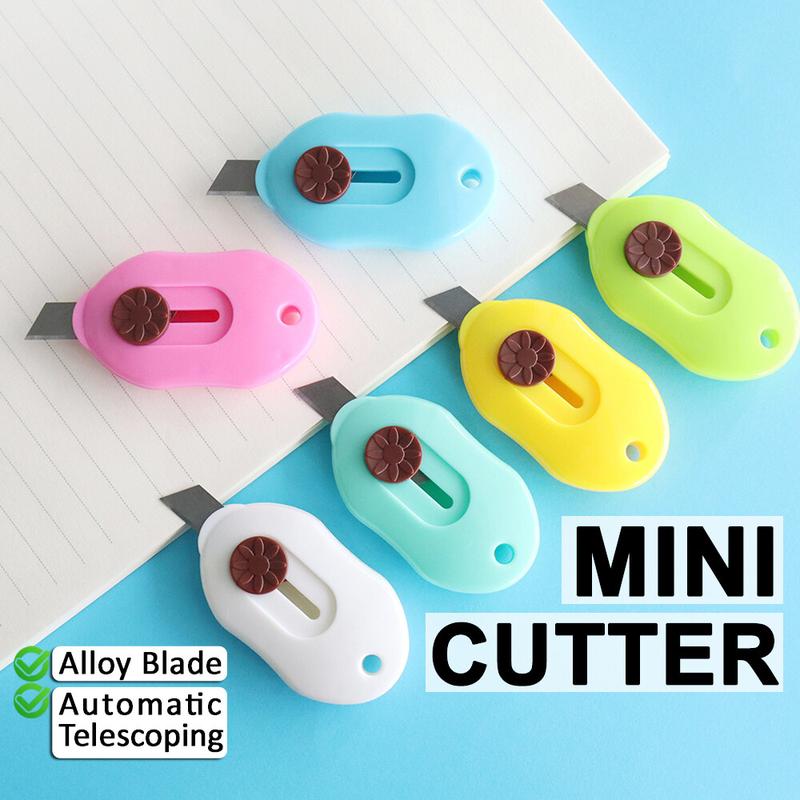 VC Art Mini Paper Cutter Utility Knife 7x3.4cm Kawaii Stationery ...