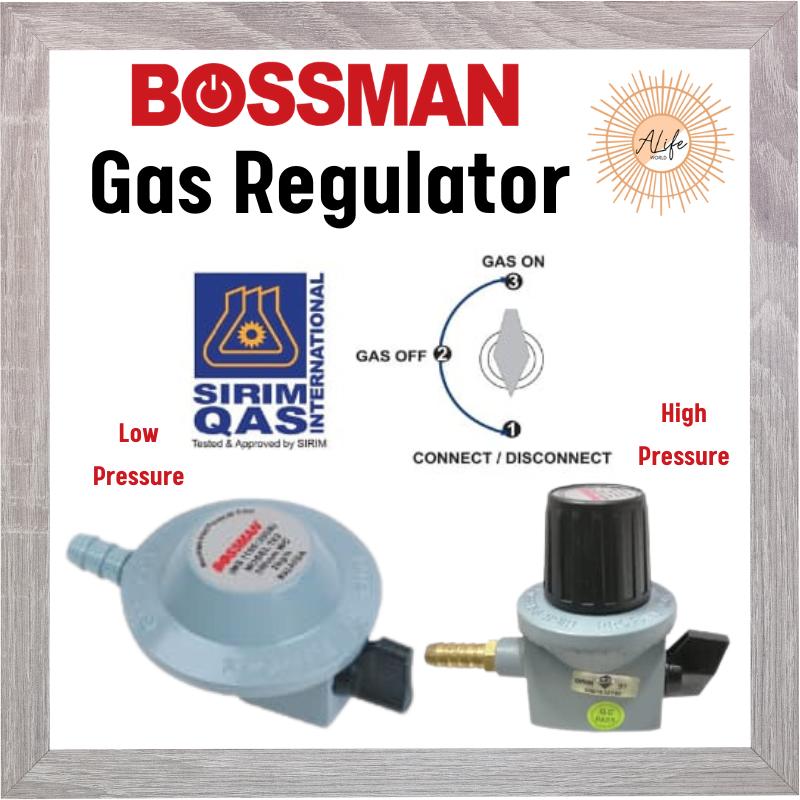 ALife World Bossman SIRIM Gas Safety Regulator Dual Lock Cylinder ...