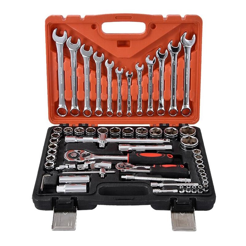 Tool Kits Wrench ratchet wrench tool Set 46PCS Chrome Vanadium - TikTok ...