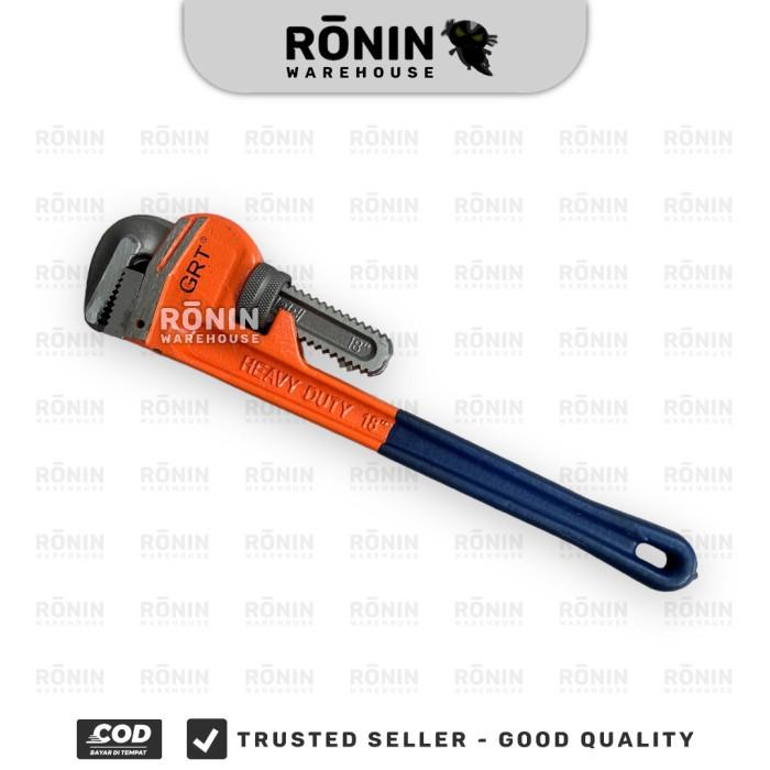 Jual GRT Kunci Pipa Pipe Ledeng 10 12 14 16 24 36" Wrench - 10" - Kota ...