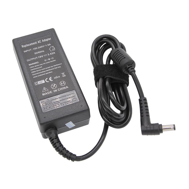 19V 3.42A 65W 5.5*2.5mm AC Laptop Charger Adapter For ASUS X550C A450C ...