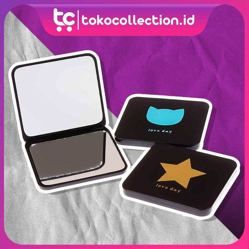 Cermin Mini / Cermin Lipat Mini Model Segiempat 2 Sisi / Cermin - Shop ...