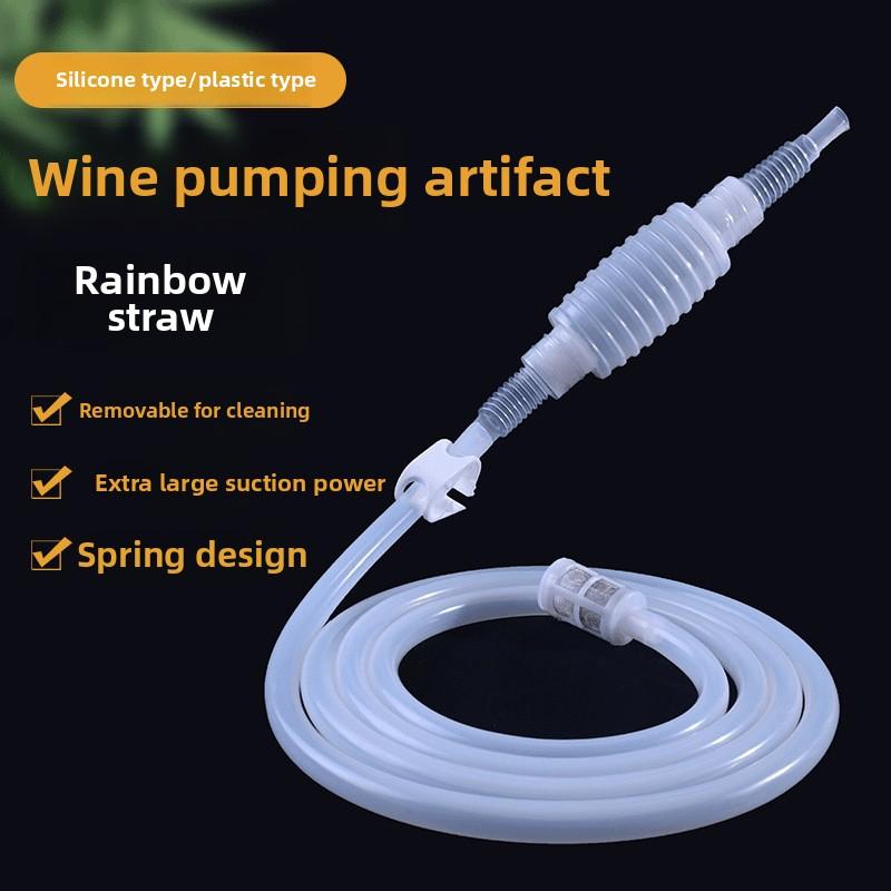 Wine Pumping Device Semi-automatic Wine Extractor Wine Sipho - TikTok ...