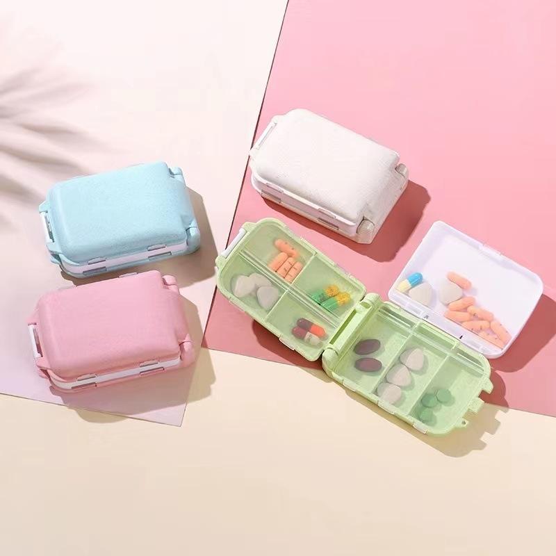 Weekly Pill Box 8 Grids Medicine Organizer Tablet Storage Bo - TikTok ...