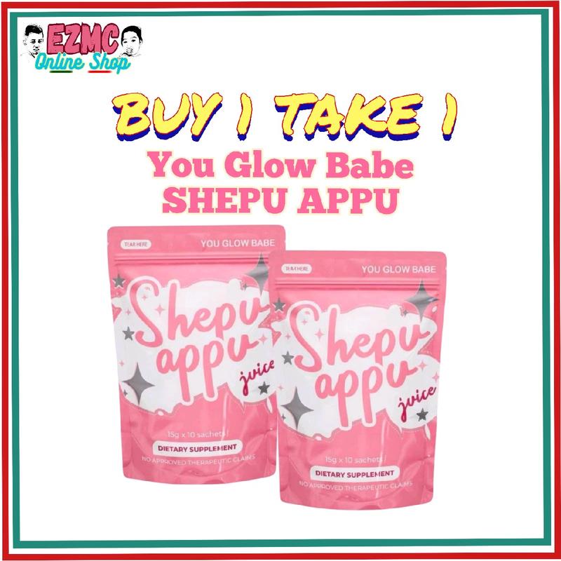 BUY 1 TAKE 1 SHEPU APPU Juice drink (10 sachets x 2) by You Glow ...