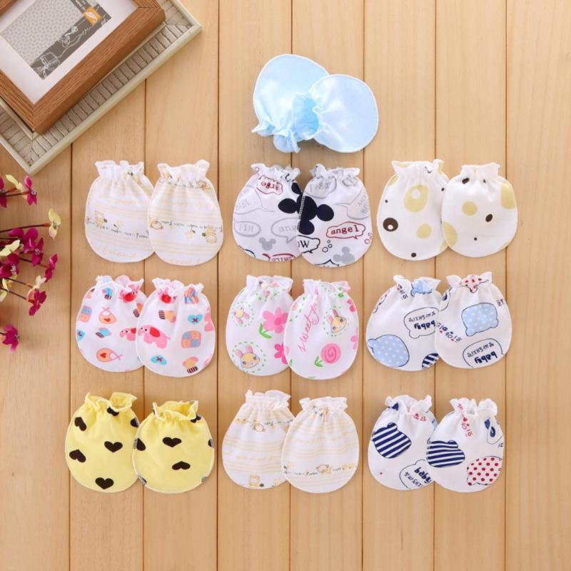 Yan Cute Newborn Mitten Set of 1 Pair (0-6 Months) Lovely Print ...
