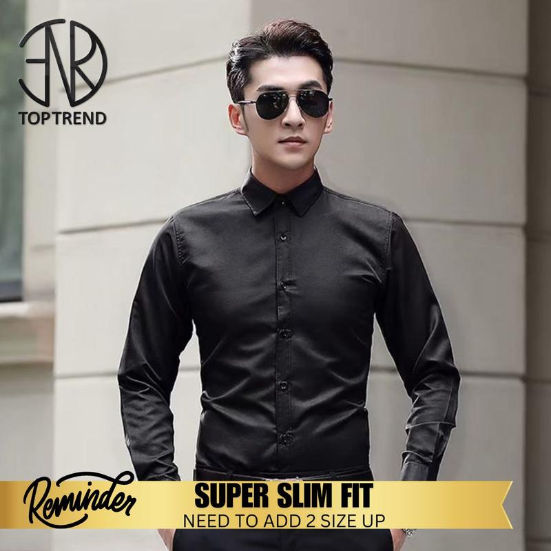 TopTrend 2025 Long Sleeve Office Polo Shirt (PLEASE!! Check Size - TikTok Shop Philippines