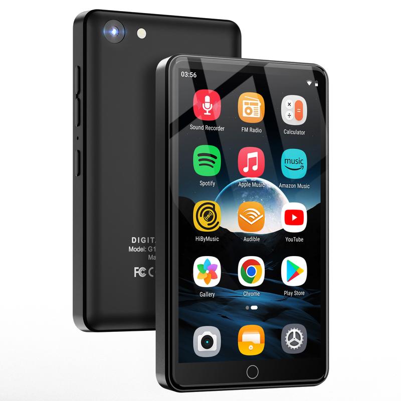 4.02" MP3 Player with Bluetooth and WiFi, 80GB Android MP4 Player with ...