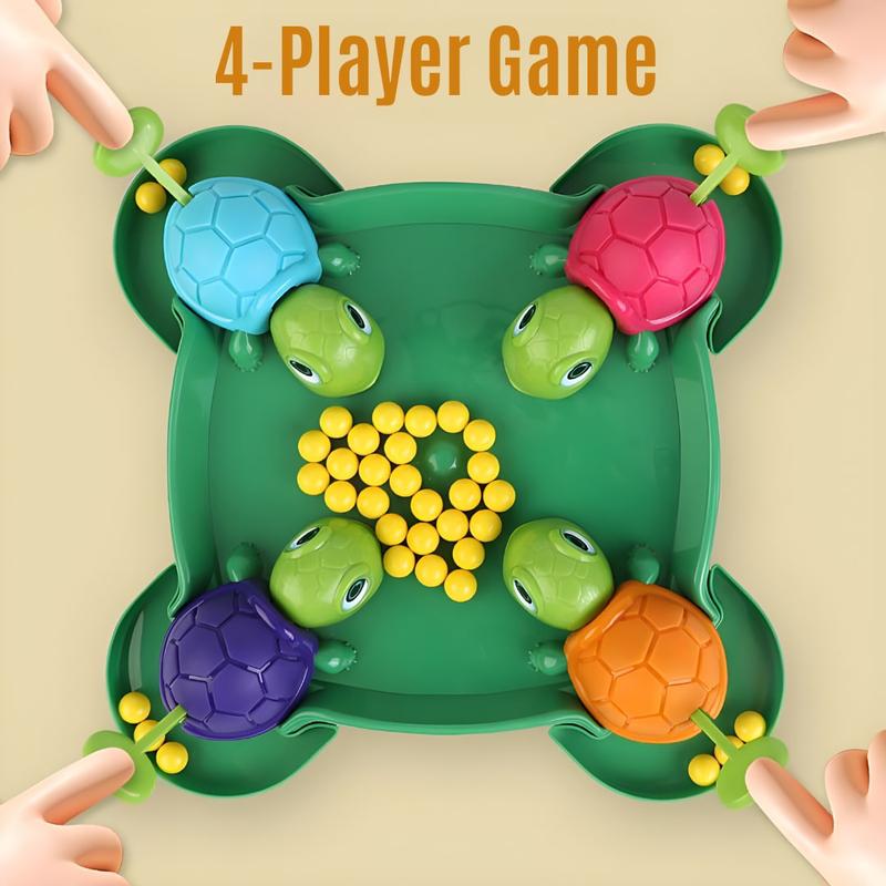 Fun Turtle Eating Beans Toy Parent-Child Interactive Turtle Board ...