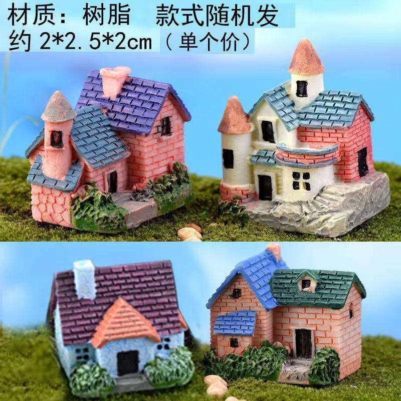 Landskap Mikro Lumut Hiasan Pasu Bunga Sukulen, Perhiasan Kecil ...