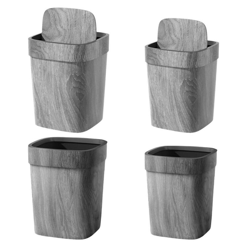 Trash Can Portable Pressure Rings Recycle Bin for Office Dor - TikTok ...