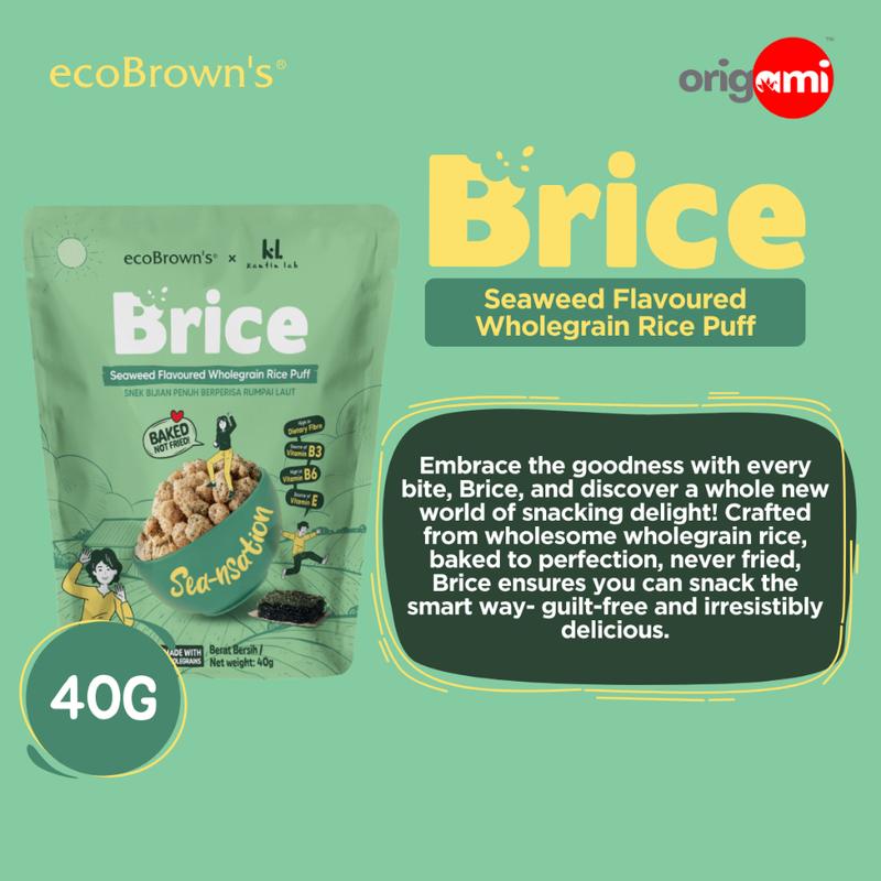 ecoBrown’s Brice Seaweed Flavoured Wholegrain Rice Puff - TikTok Shop ...