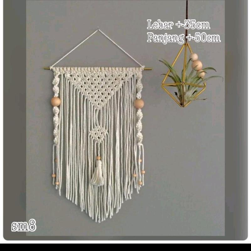macrame wall hanging vina - Shop | Tokopedia
