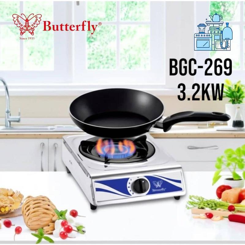 Butterfly Single Gas Stove - BGC-269 - TikTok Shop Malaysia