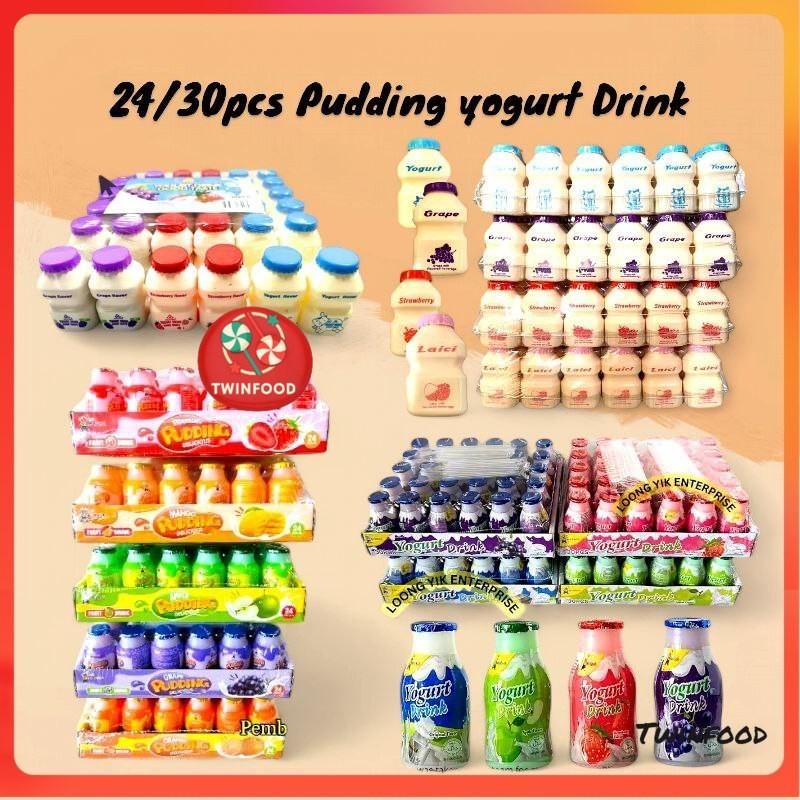 【Makanan Ringan】 24pcs/30pcs Yogurt Flavored Beverage/ khy yogurt ...