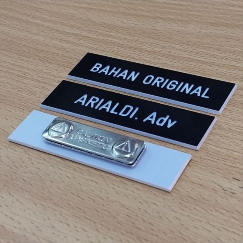 Nama dada Grafir 1 HARI JADI/nama hitam/nama grafir/name tag - Shop ...