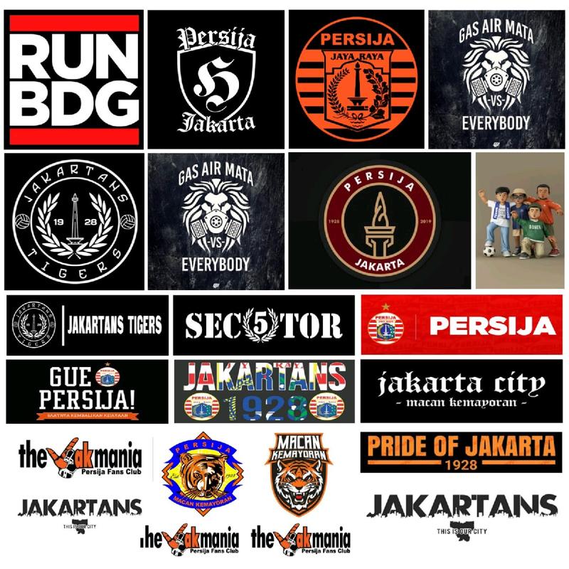 Sticker Pack Jakmania Persija Jakarta By KdrjytArt 1 Pack is - Shop ...