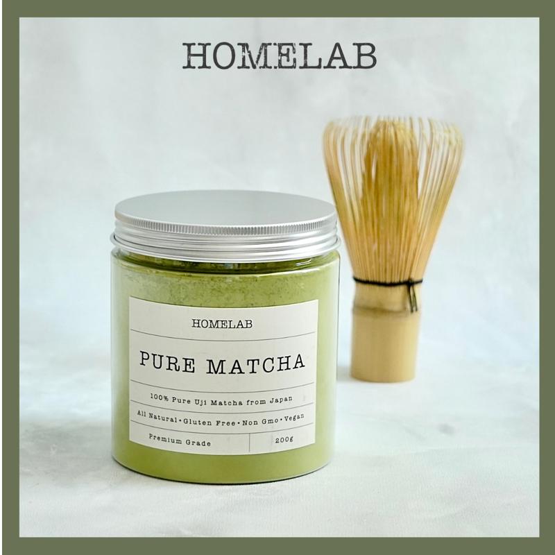 Homelab Pure Uji Matcha Japan - Bubuk Pure Matcha 200 Gram - Shop ...