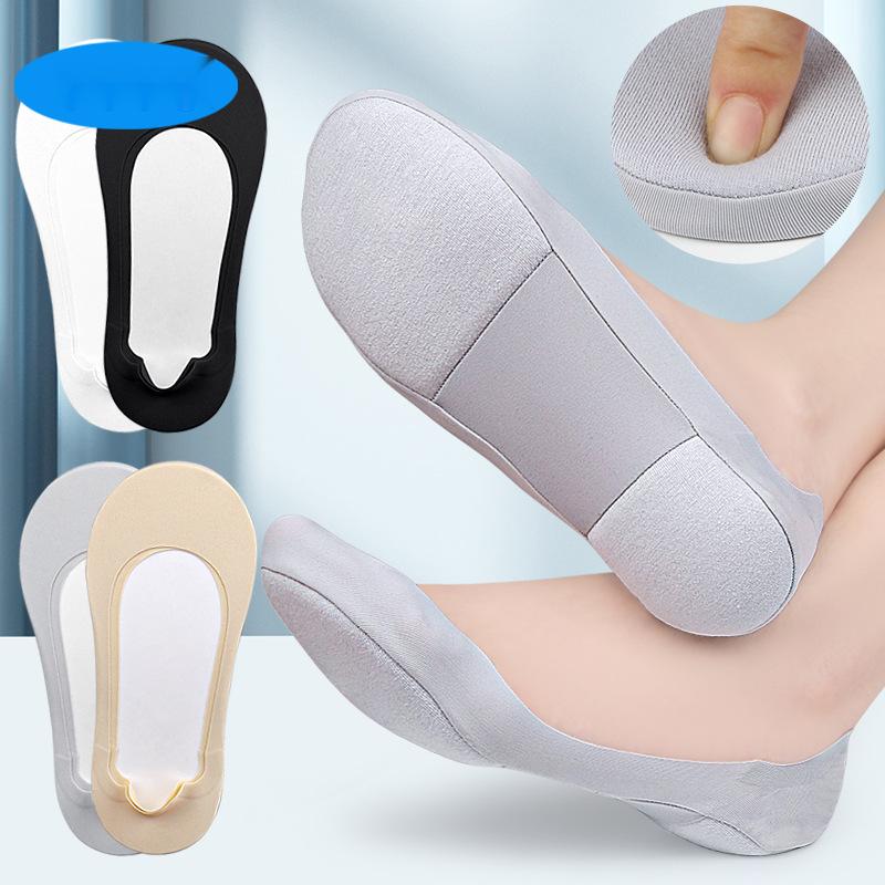 1Pair 3D Arch Support Socks Foot Comfort Socks Invisible Heel Sock Air ...
