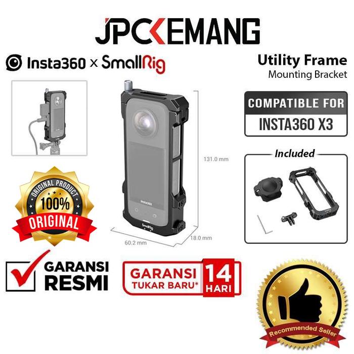 Promo Insta360 One X3 Utility Frame Smallrig Insta 360 Mounting Bracket ...