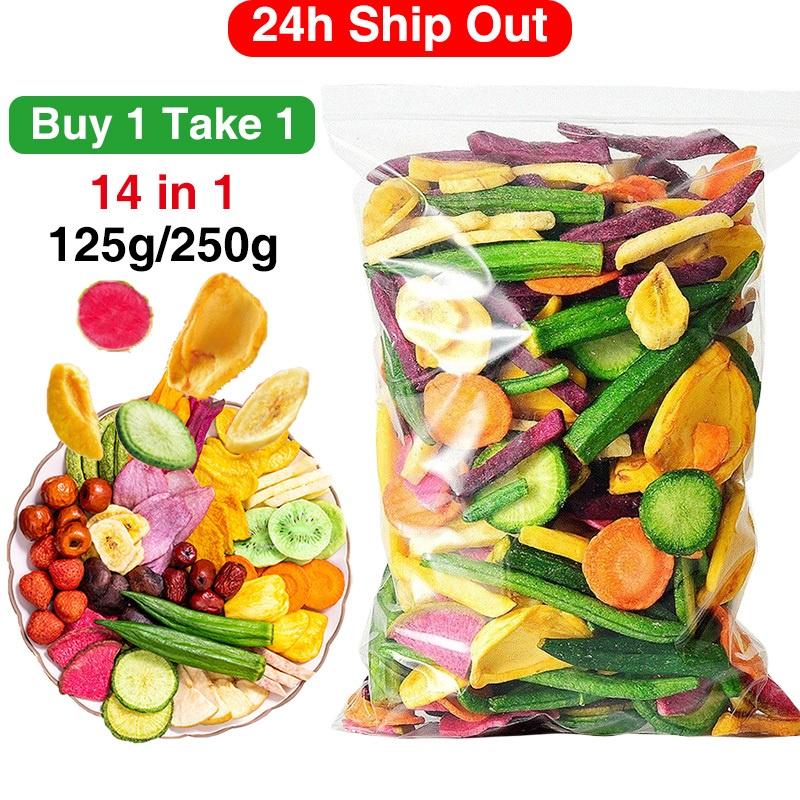 [Buy 1 take 1] CHOCMET 14 in Dried Fruits And Vegetables Crispy ...