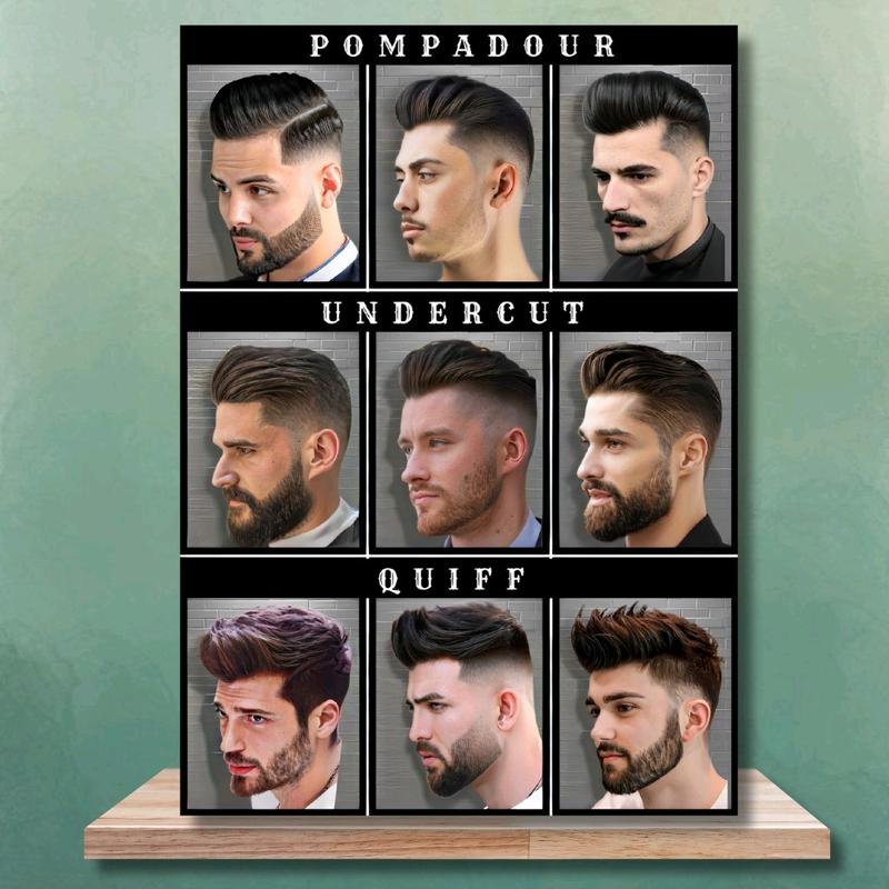 POSTER BARBERSHOP POSTER PANGKAS RAMBUT GAMBAR POTONG RAMBU - Shop ...