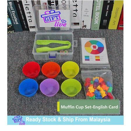 Counting Bears Rainbow bear With Muffin Cups Montessori Colo - TikTok ...