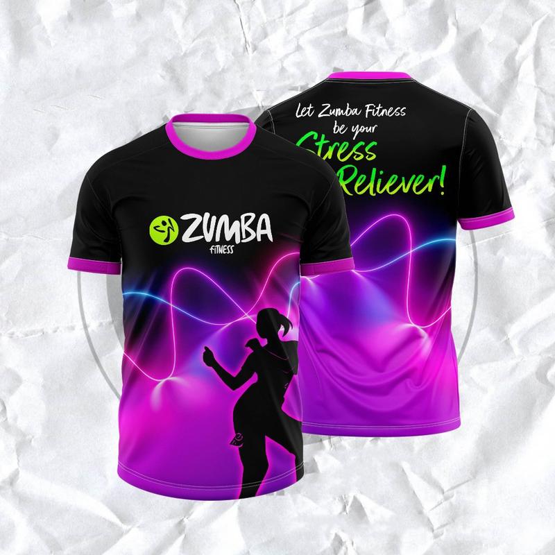 2025 Summer New Women'S T-Shirt Love Zumba Pop Zumba Zumba Drifit ...