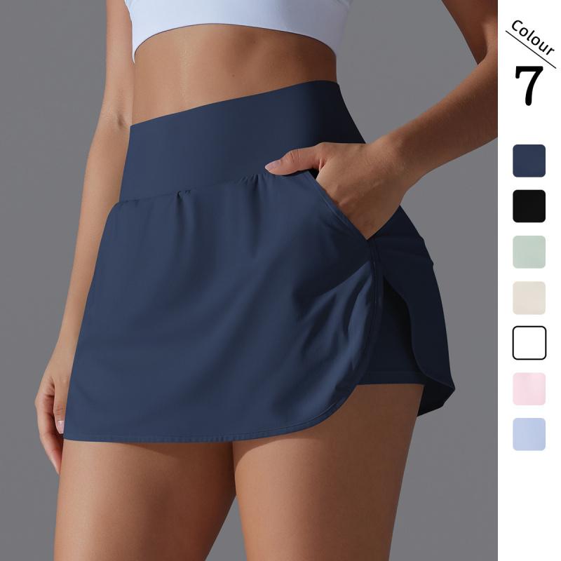 New Cool Sun Protection Tennis Skirt High Waist Slim Fit Fak - TikTok Shop