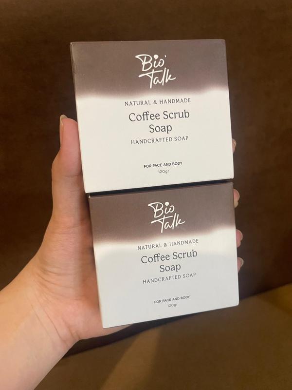 BioTalk Sabun Natural Herbal Coffee Scrub Kulit Normal bio talk - Shop ...