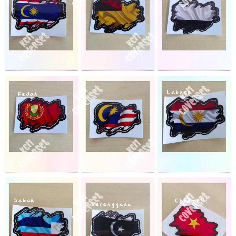 STICKER FLAG MALAYSIA & VIETNAM - TikTok Shop Malaysia