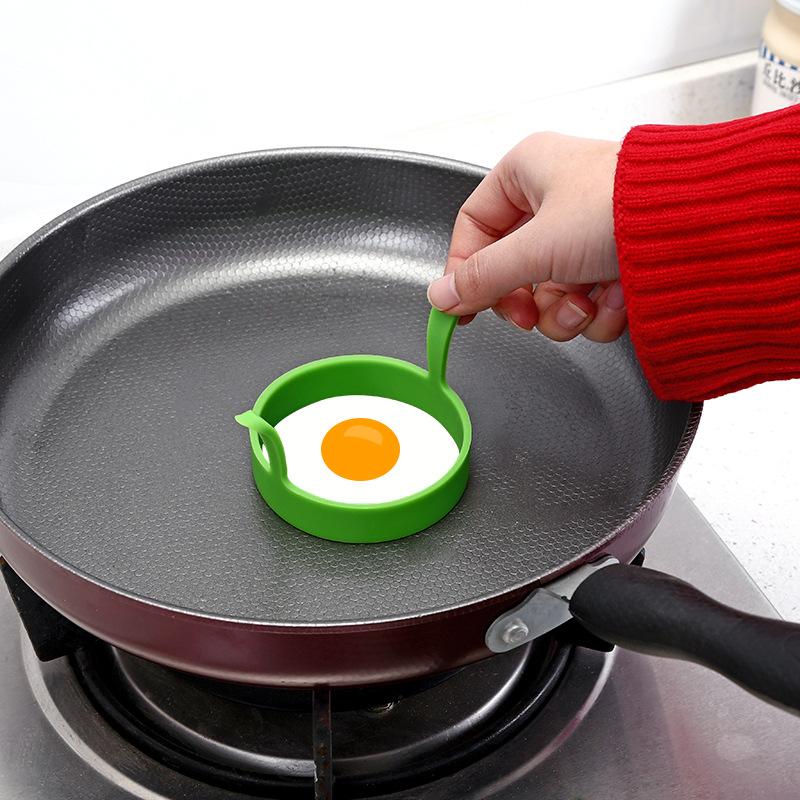 Food Grade Silicone Omelette Ring, Round Silicone Omelette Maker ...