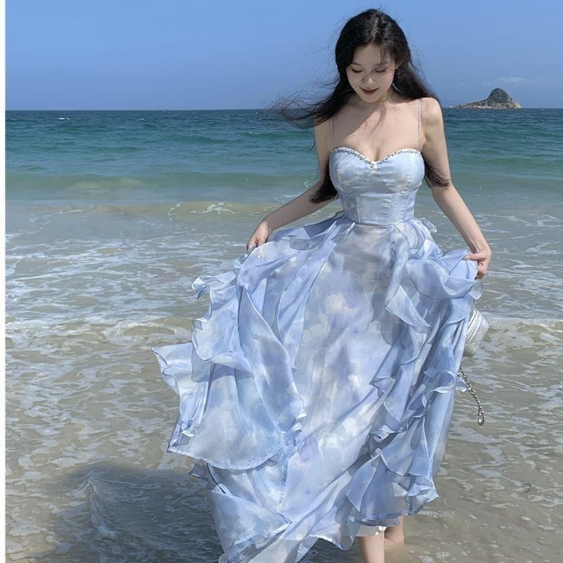 Susana ID [ COD ] Fairy Luxurious Dress French Style B013D - Shop ...