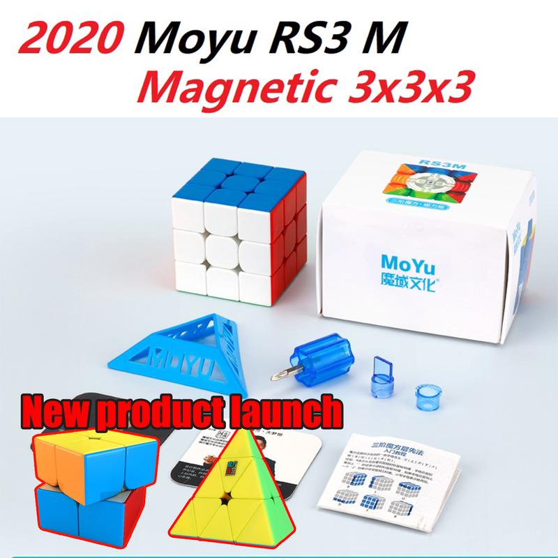 Newest 2020 Moyu RS3M Magnetic 3x3x3 Rubik's Cube RS3 M Magic - TikTok ...