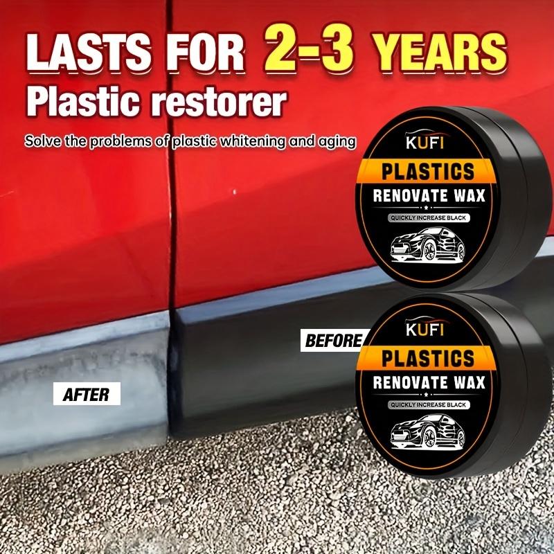 Plastic Restorer Wax - Car Scratch Repair & Shine Restoratio - TikTok ...