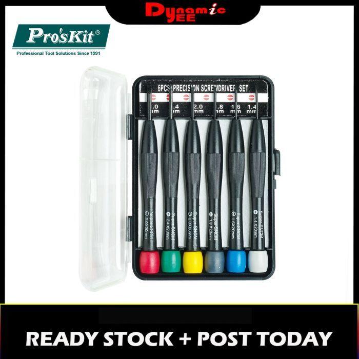 PRO'SKIT 6Pcs Electronic Screwdriver Set 8PK-2062 - TikTok Shop Malaysia