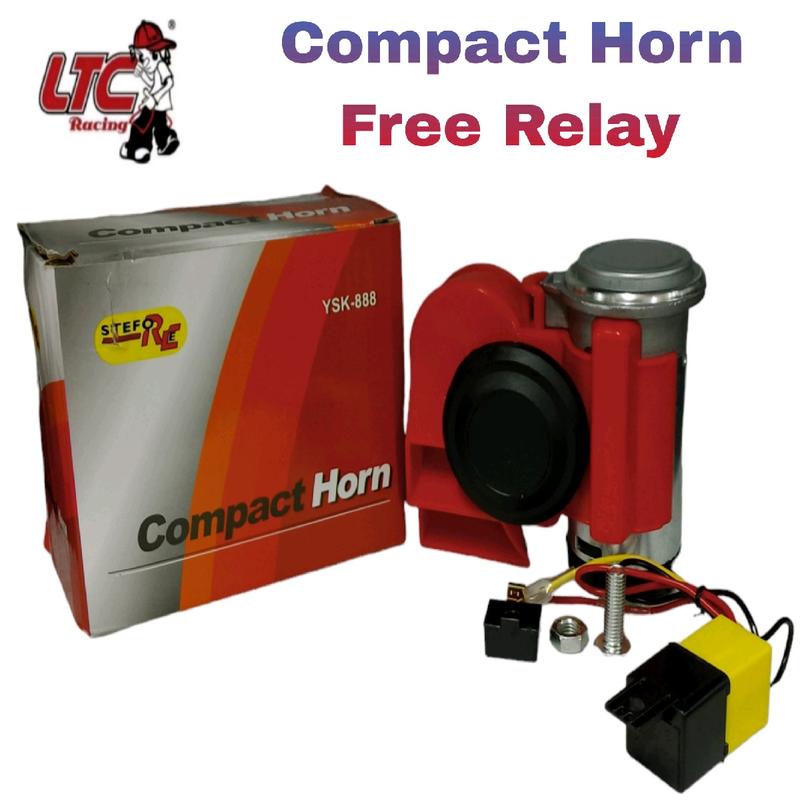 LTC Compact Horn with Relay for Motorcycles - Loud Universal - TikTok ...