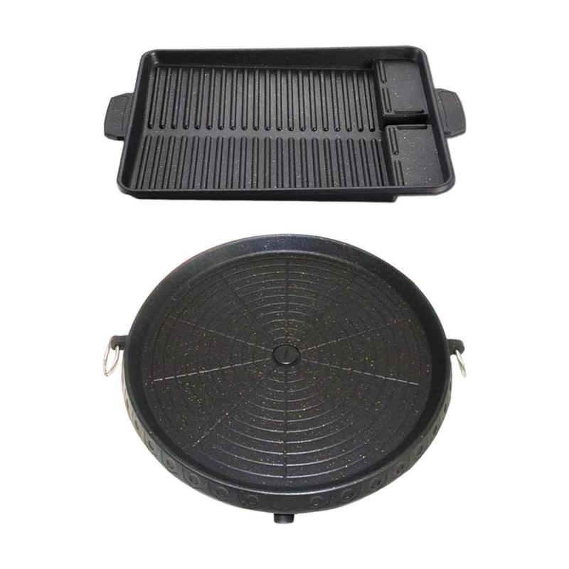 BBQ Griddle Cookware Easy to Clean Durable Bbq Grill Pan for - TikTok ...
